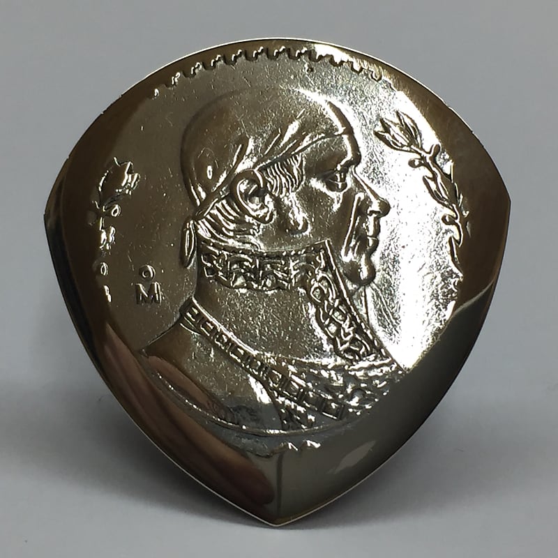 The Highland Plectrum Co. Billy Gibbons inspired Silver | Reverb UK