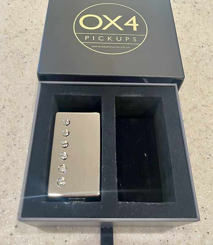 OX4 Hot Duane Bridge Humbucker in Nickel - Nickel | Reverb