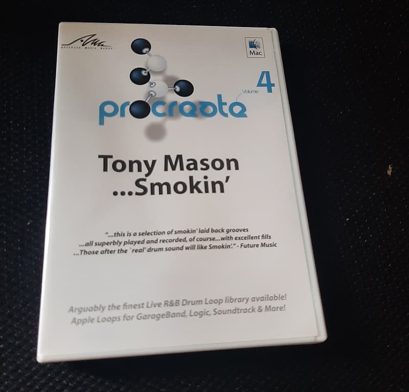 AMG - Tony Mason - Smokin' - Apple Loops - 2005 - Sampling CD | Reverb