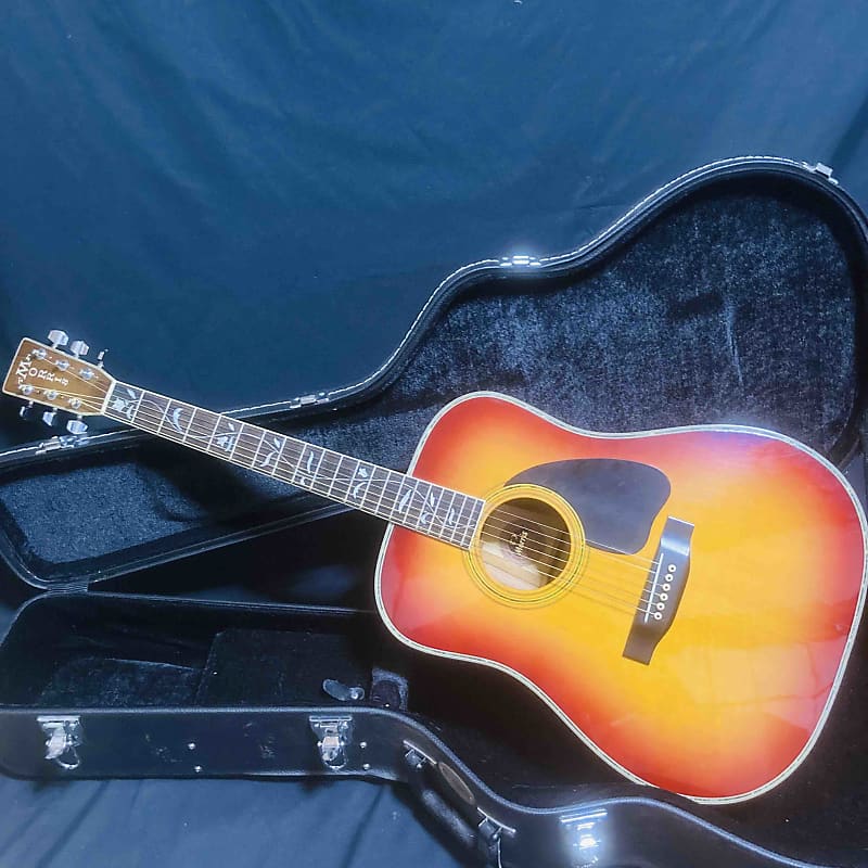 Morris LF-500 1980's Sunburst Brasilian Rosewood Vintage | Reverb