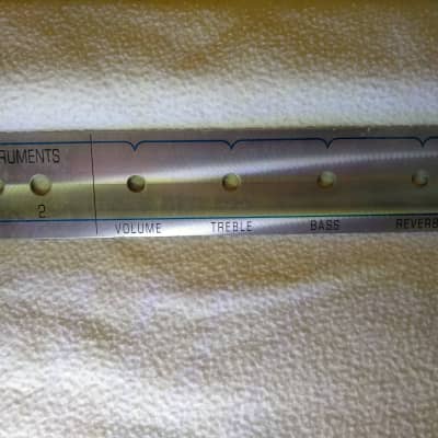 Fender '68 Custom Princeton Reverb Amp Faceplate NOS | Reverb