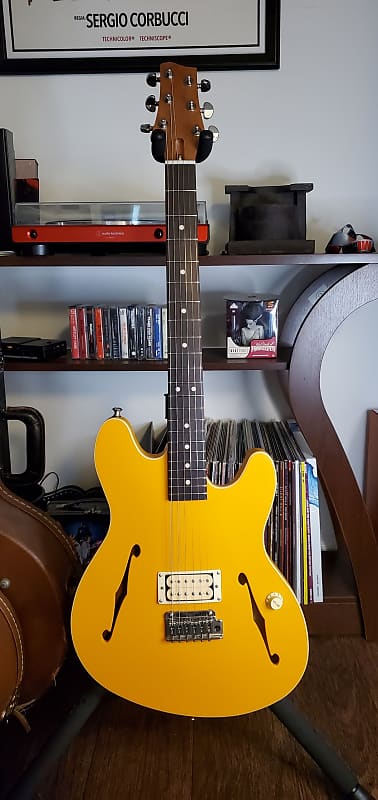 Warmoth Mooncaster 2022 USA Made Capri Orange with Body | Reverb