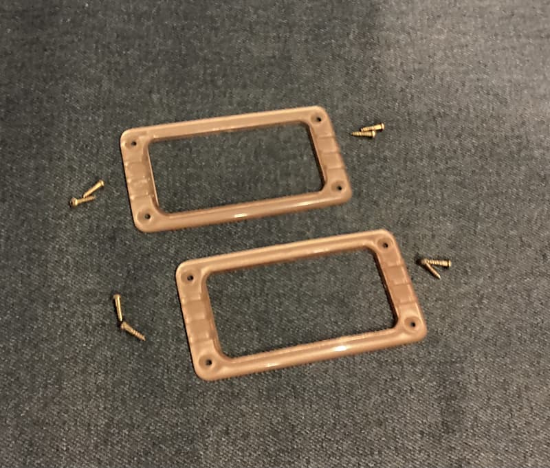 Gretsch Pickup Rings - 1960’s Surrounds - Bezels - Gold | Reverb