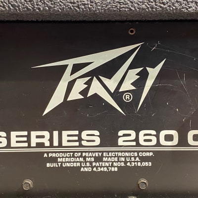 Peavey 260 C Series Monitor 130 Watts Black | Reverb