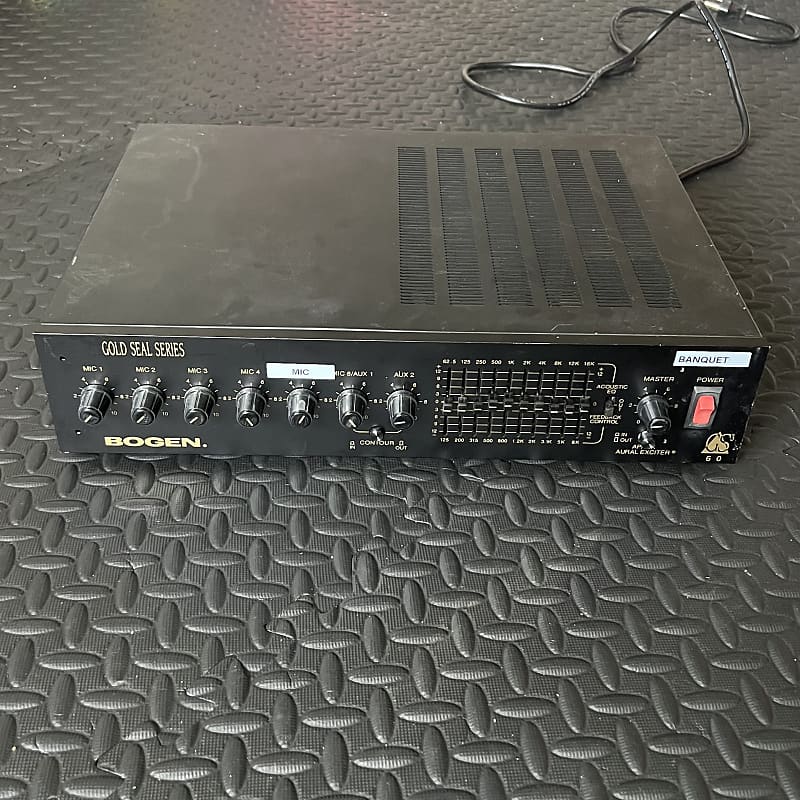 Bogen GS60 Mixer Amplifier Commercial Gold Seal Series | Reverb Canada