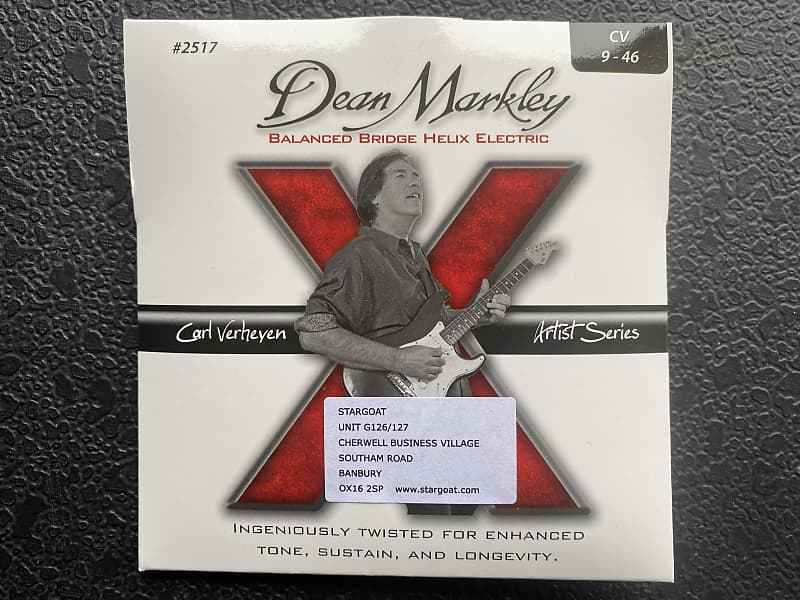 Dean Markley DM2517 9-46 Carl Verheyen Artist series strings | Reverb