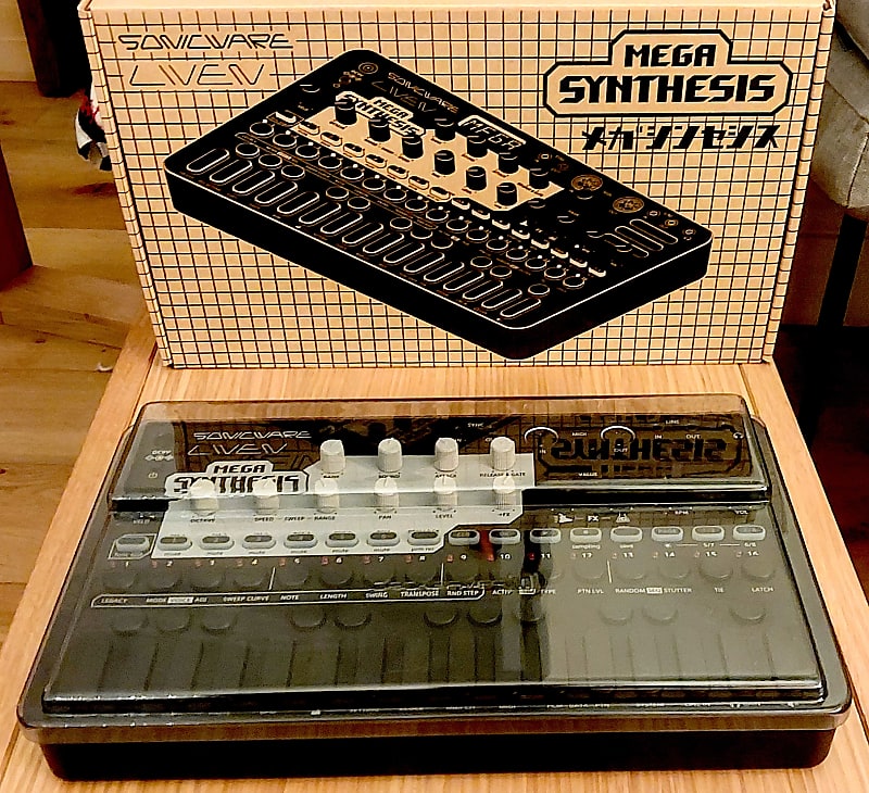 Sonicware Liven Mega Synthesis & Decksaver - Megadrive Synth | Reverb