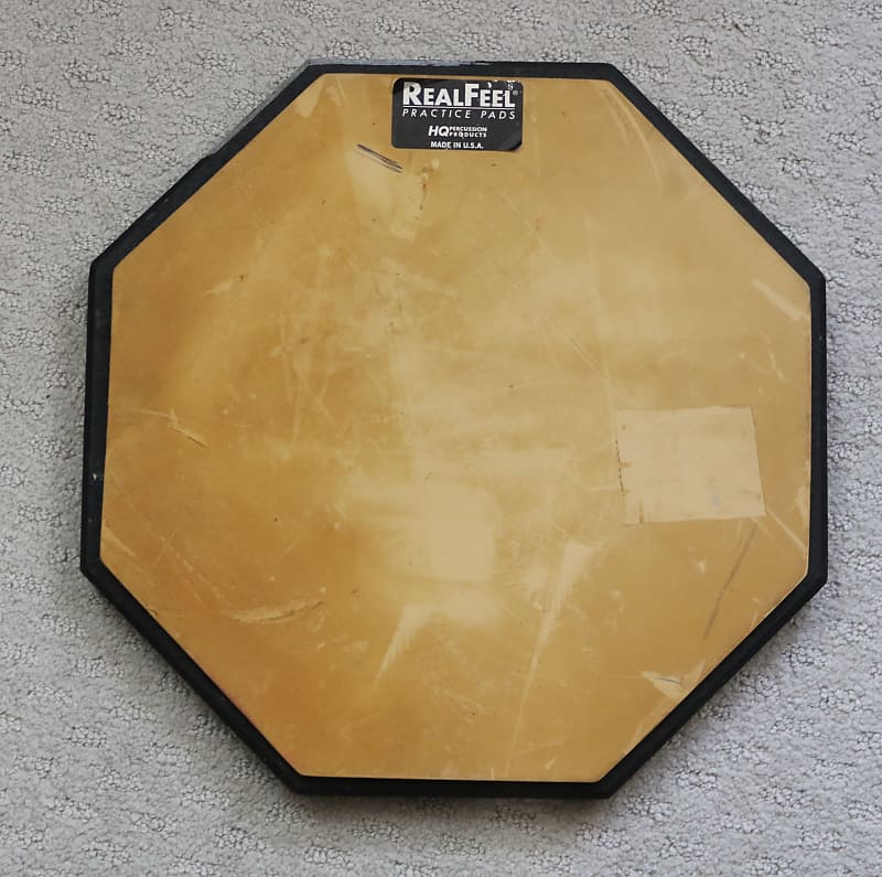 HQ Reel Feel 12" Double Sided Practice Pad | Reverb