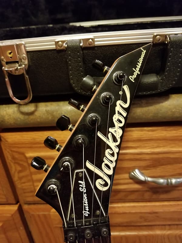 Jackson Professional Fusion Standard 1994-95 Black | Reverb