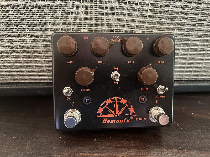 Demon FX DemonFx 83 Drive Overdrive Electric Guitar Klone | Reverb