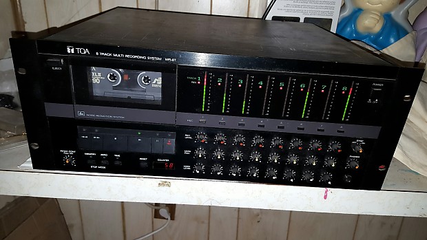 Toa MR8T 1980s Black | Reverb
