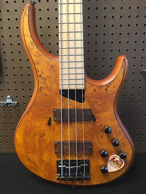 Michael Tobias MTD Kingston Z4 Electric Bass - Satin Amber | Reverb