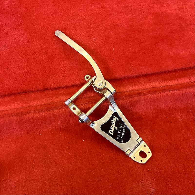 Bigsby B-7G vibrato tailpiece - GOLD original USA guild | Reverb