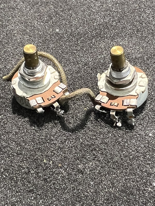 Fender Tele / Bass pots 1967 | Reverb
