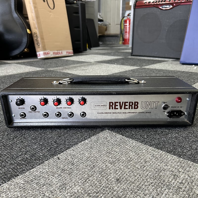 Carlsbro Reverb Unit 1970’s - Black Vinyl | Reverb