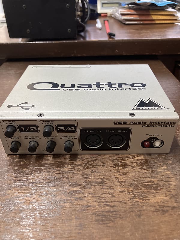 M-Audio Quattro | Reverb