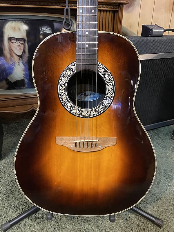 Ovation Balladeer 1111 Sunburst | Reverb