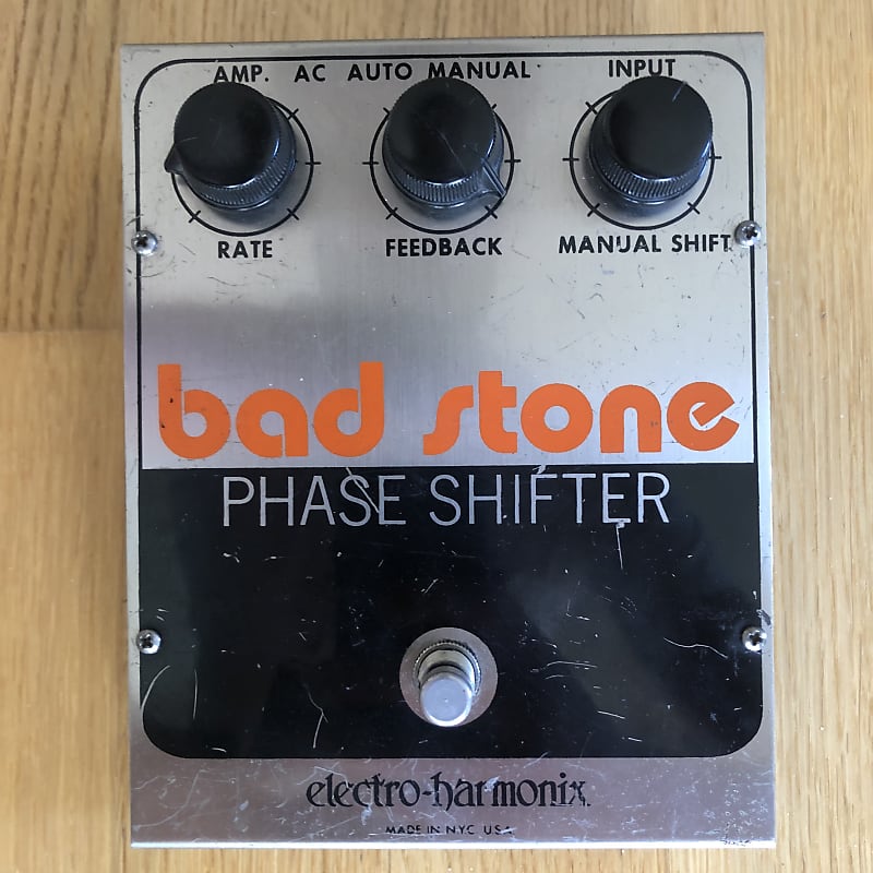 EHX Bad Stone Analog Phase Shifter (USA, 1975, w/ | Reverb Canada