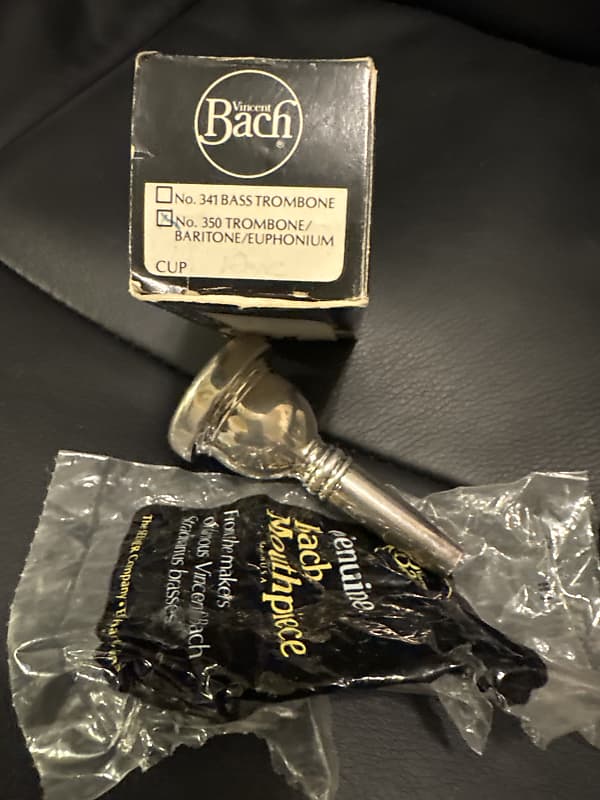 Bach 350 trombone 7c 2000 - Chrome | Reverb