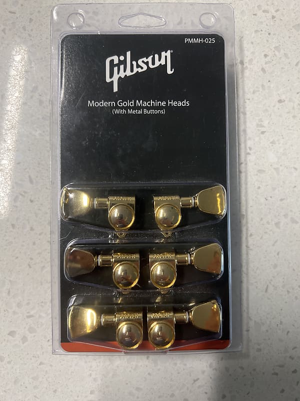 Gibson Modern Gold Machine Heads Tuners PMMH-025 - Gold | Reverb