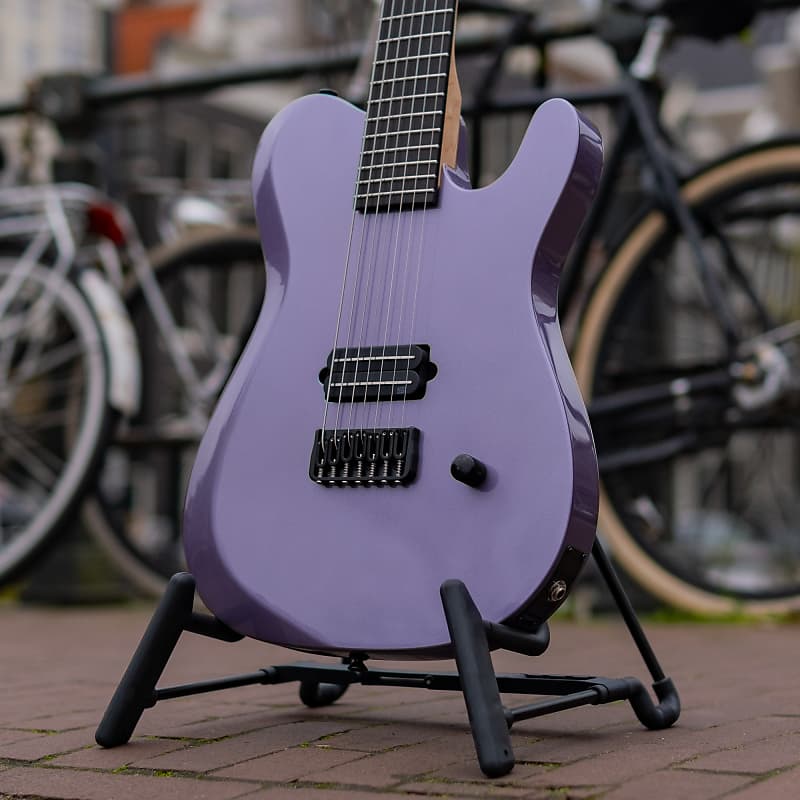 Kiesel Solo 7-String Baritone Lavender Purple | Reverb Australia