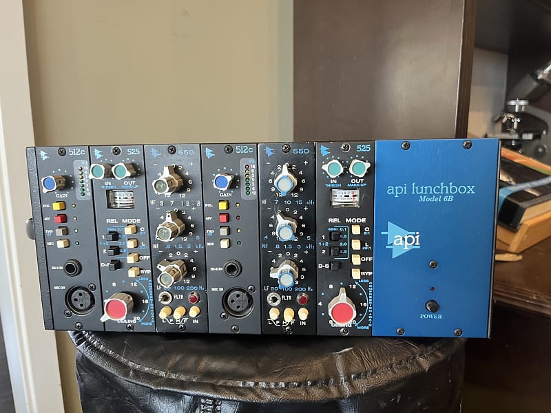 API Model 6B 2015` - Black and Blue | Reverb