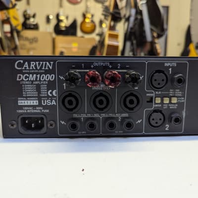 Storage Find! 1999 Carvin DCM 1000 Stereo 1,000 Watt Power | Reverb