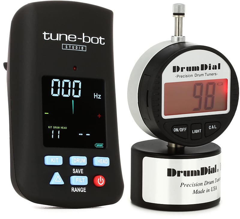 Overtone Labs Tune-Bot Studio Drum Tuner Bundle with DrumDial | Reverb