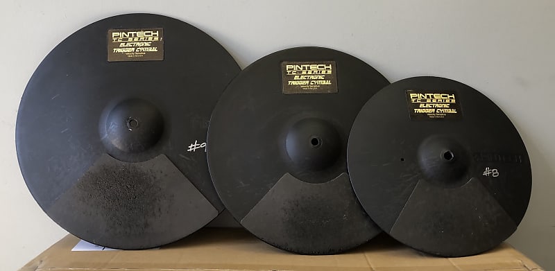 Pintech 14, 16, 18 TC Series Electronic Trigger Cymbals | Reverb