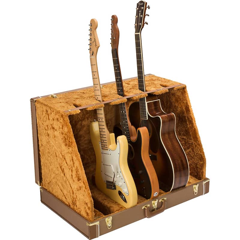 Fender Classic Series Case Stand | 5 Guitar | Brown | Reverb