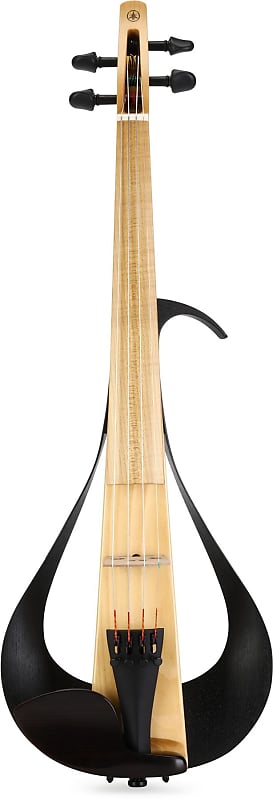 Yamaha YEV104 Pro Electric Violin - Natural/Black | Reverb