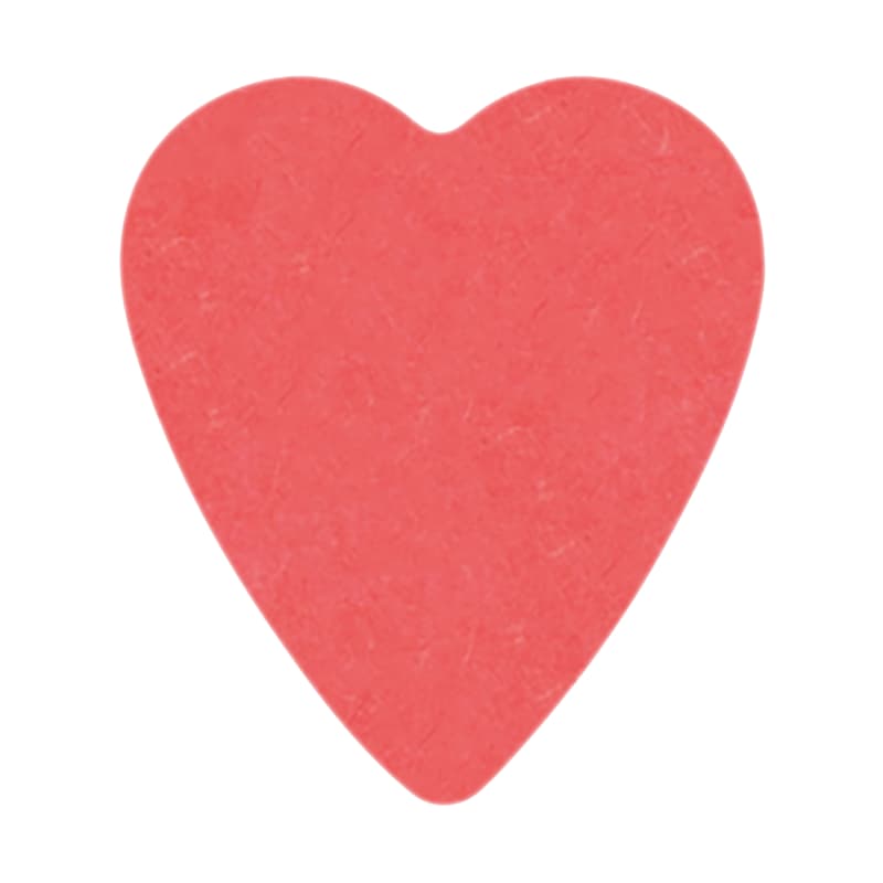 Delrin Red Guitar Or Bass Pick - 0.50 mm Light Gauge - | Reverb