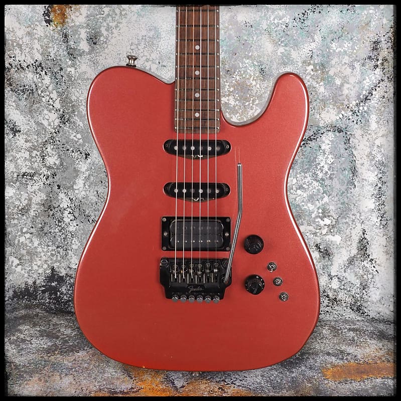 1986-87 Fender Contemporary Telecaster - Burgundy Mist | Reverb