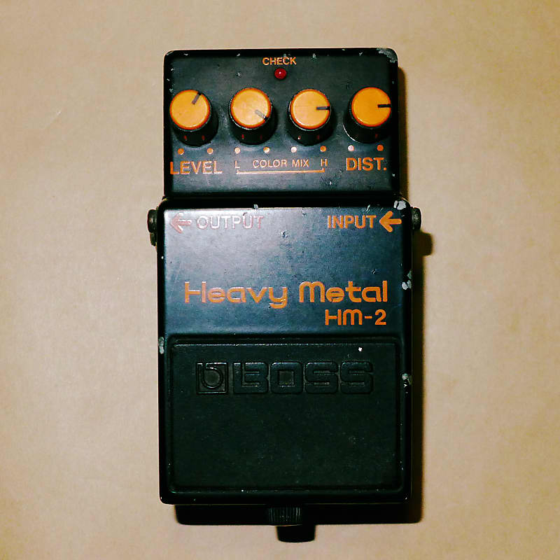Boss HM-2 Heavy Metal (Black Label) MIJ 1985 (9V DC) | Reverb