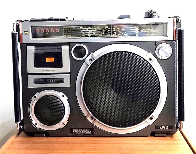 JVC RC-550JW AM/FM/Shortwave/Cassette Boombox, Excellent! | Reverb