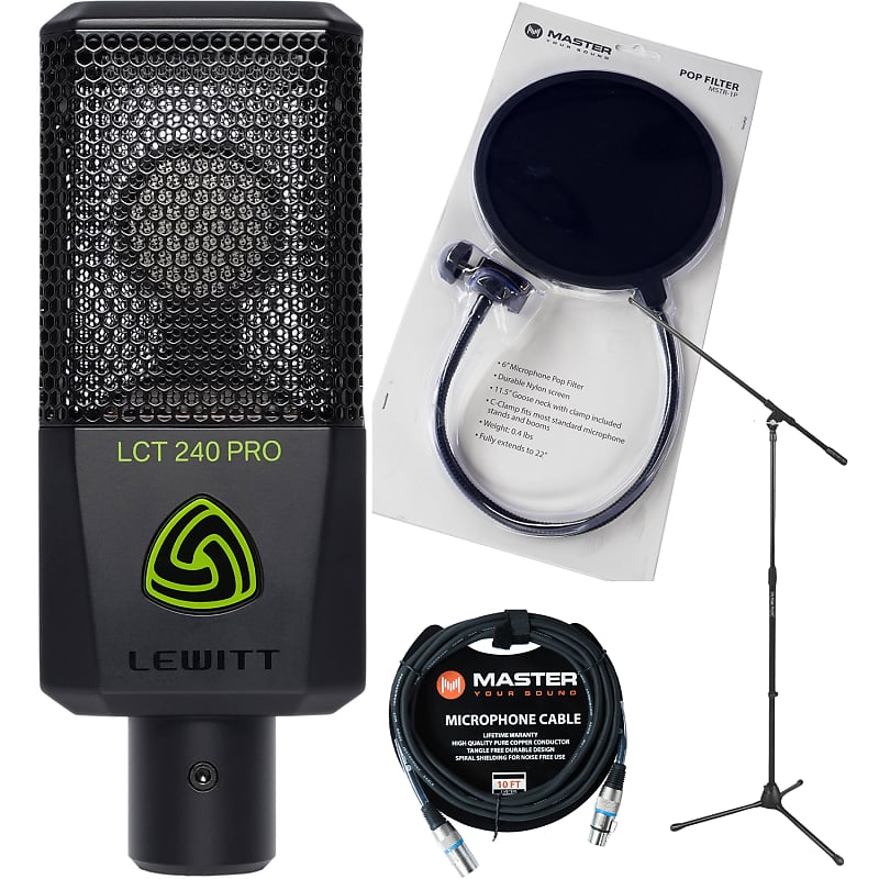 Lewitt Audio LCT 240 PRO Cardioid Condenser Microphone, | Reverb
