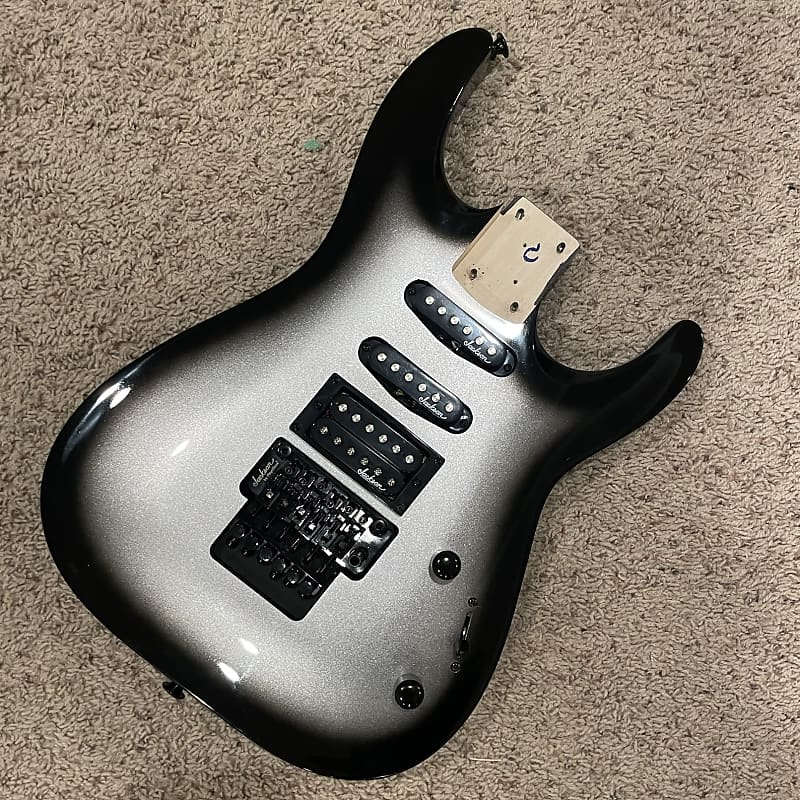 Jackson Loaded Body JS34 Arch Top - Silverburst | Reverb