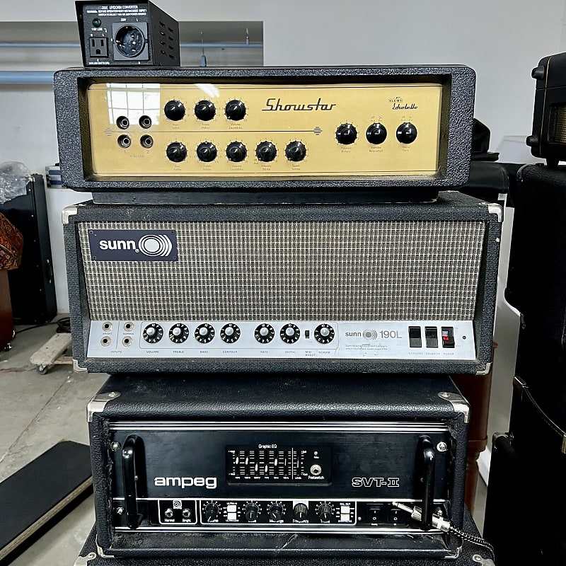 Sunn O)) 190L Tube Guitar/ Bass Amplifier c 1968 original | Reverb
