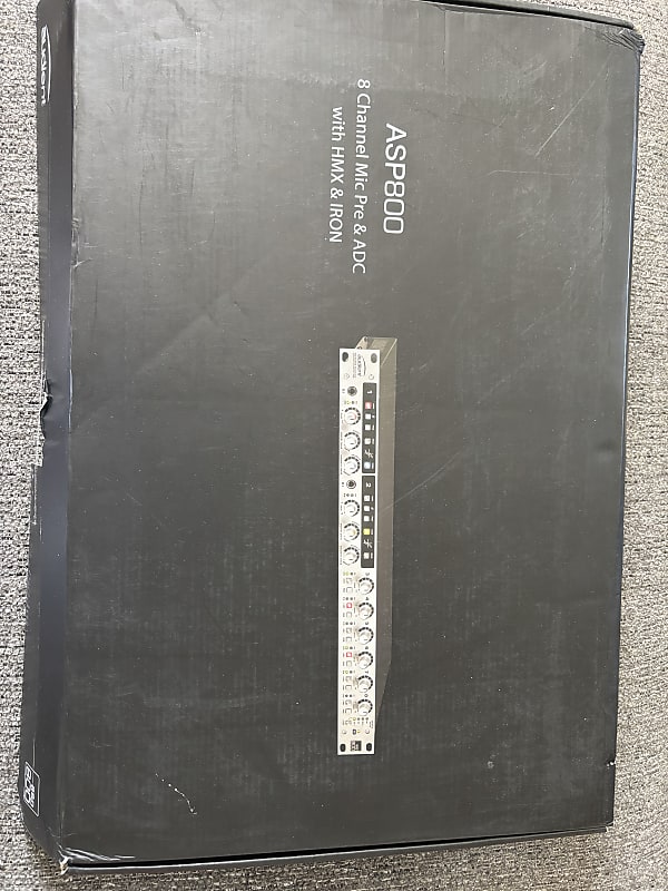 Audient ASP-800-8 Channel Microphone Preamp/ ADC 2022 | Reverb