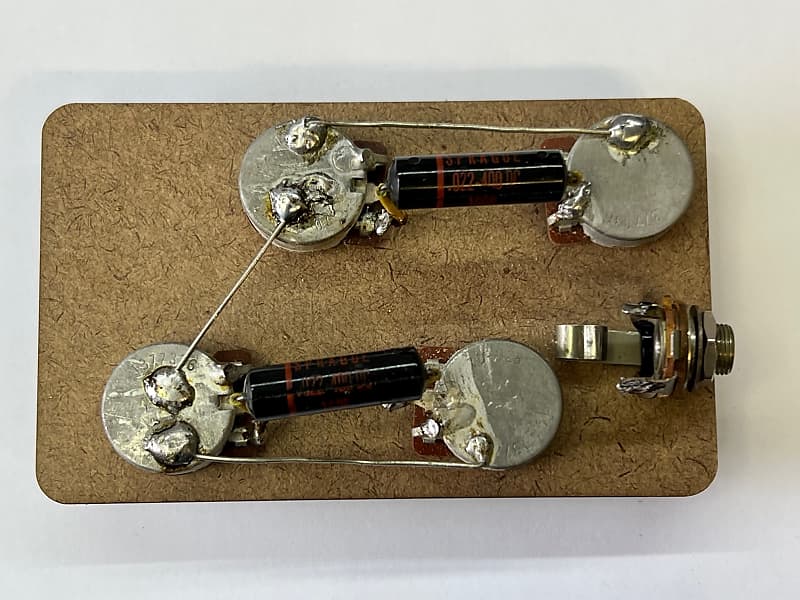 1973 Gibson Les Paul Wiring Harness - CTS Pots, Sprague Caps, | Reverb