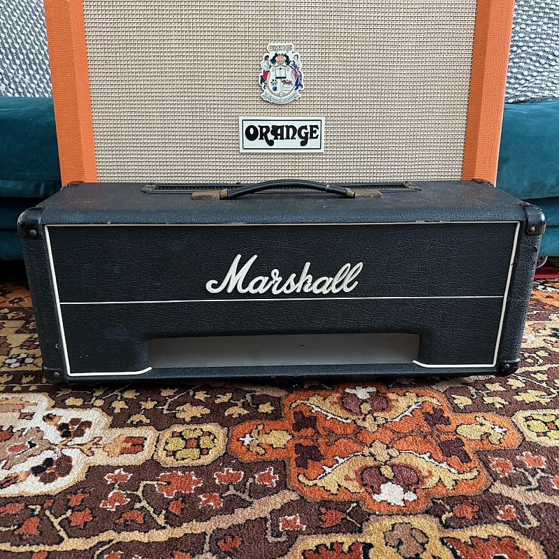 Vintage 1970s Marshall JMP 100w Valve Amplifier Head EMPTY | Reverb