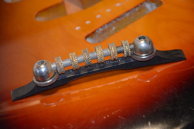 Gretsch real vintage roller bridge made in USA 1960s=super | Reverb