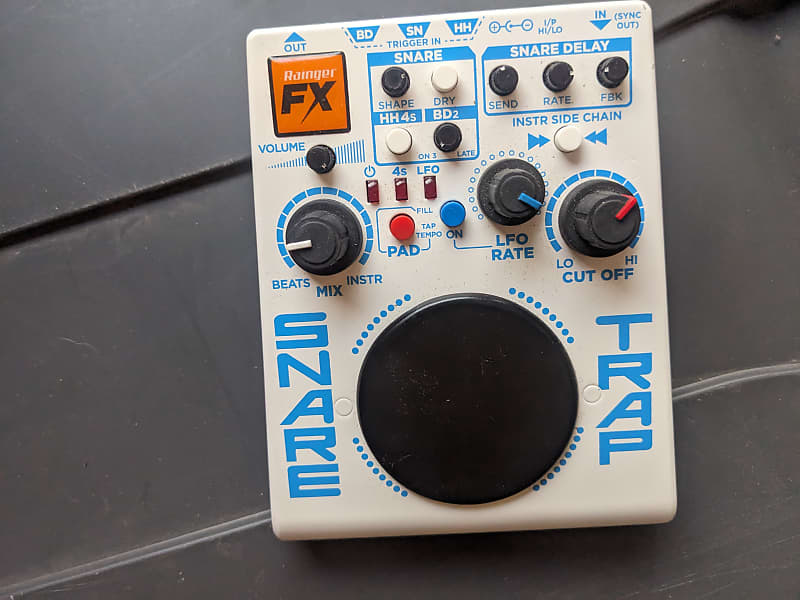Ranger FX Snare trap - White | Reverb