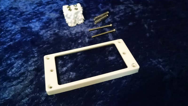 Kramer Brite White Humbucker Pickup Ring | Reverb