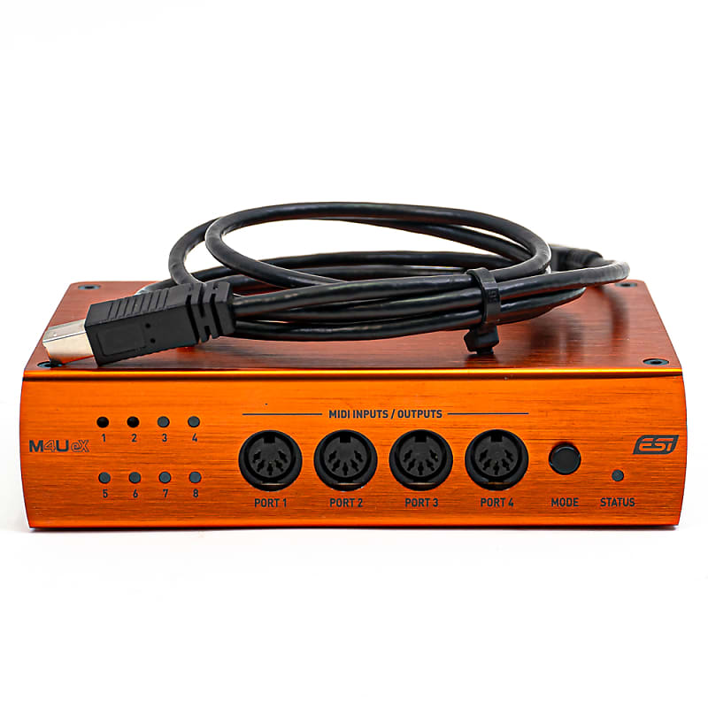 ESI M4U eX – 8-Port USB 3.1 MIDI Interface with Built-in USB | Reverb