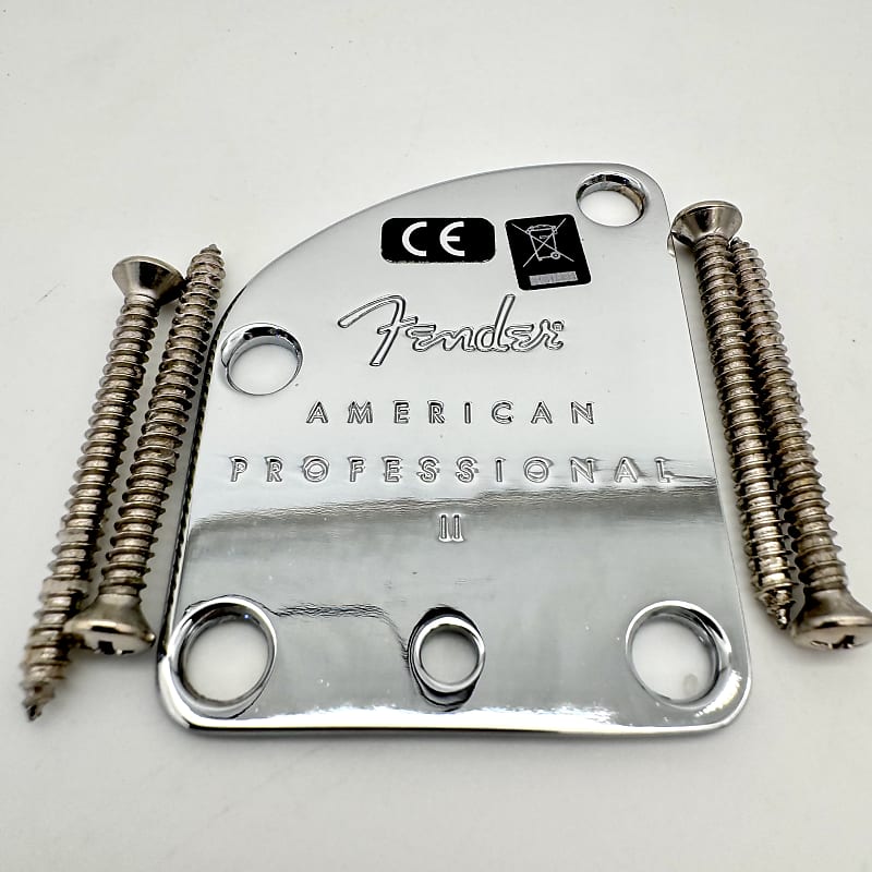 Fender American Professional II Contour Neck Plate Mint 24098 | Reverb
