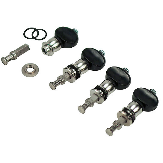 Grover Banjo Tuners- Friction/Black Buttons | Reverb