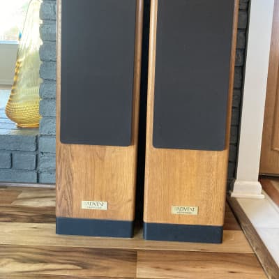 Vintage Pair of Advent Heritage Speakers Re-Foamed Speakers | Reverb