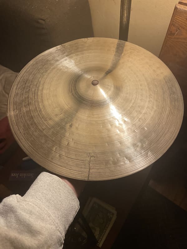 Zanchi 13” Paper Thin Vibra Cymbal 1960s? - Standard | Reverb