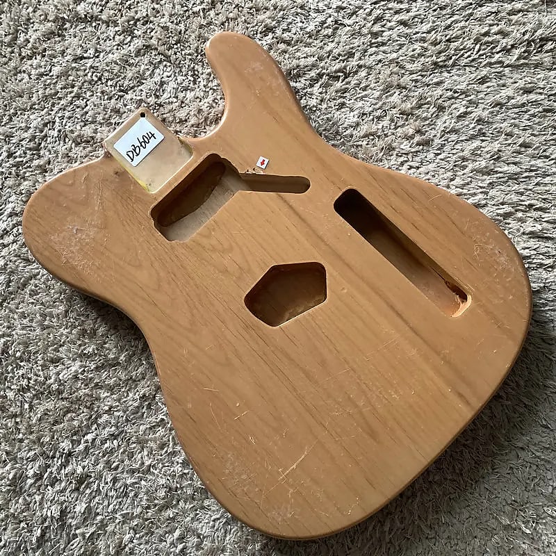 Custom Ash Wood Telecaster Tele Style Guitar Body | Reverb